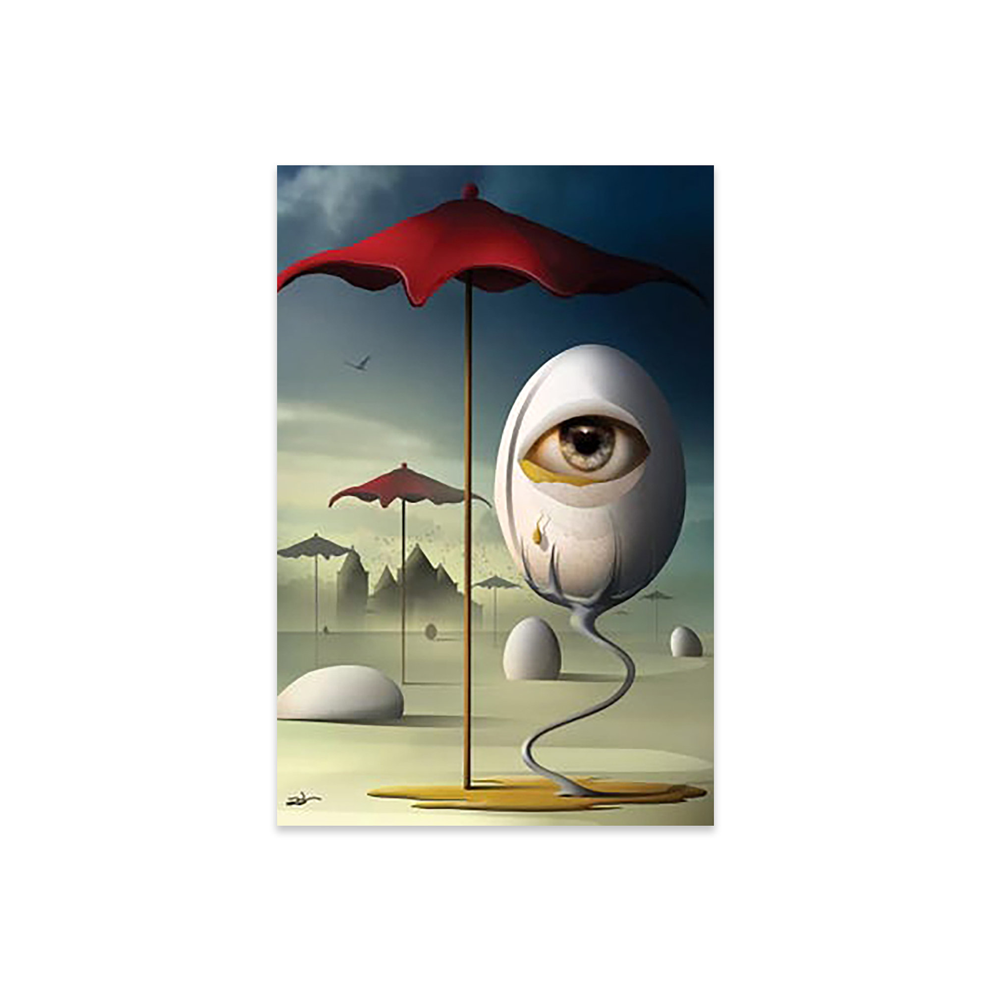 Trinx Lágrima (Tear) Print On Acrylic Glass | Wayfair