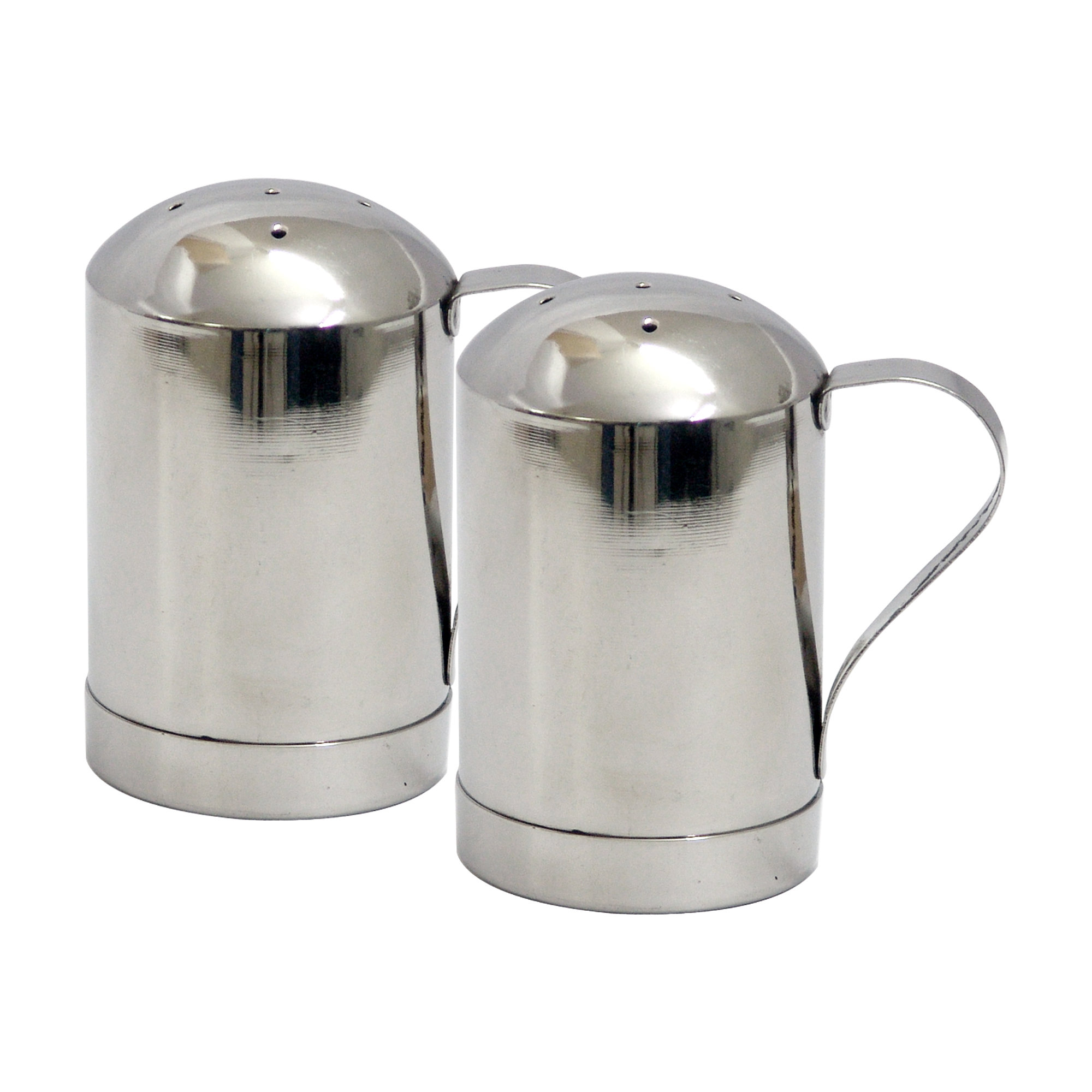 NU Steel Steel Salt and Pepper Shaker Set & Reviews | Wayfair