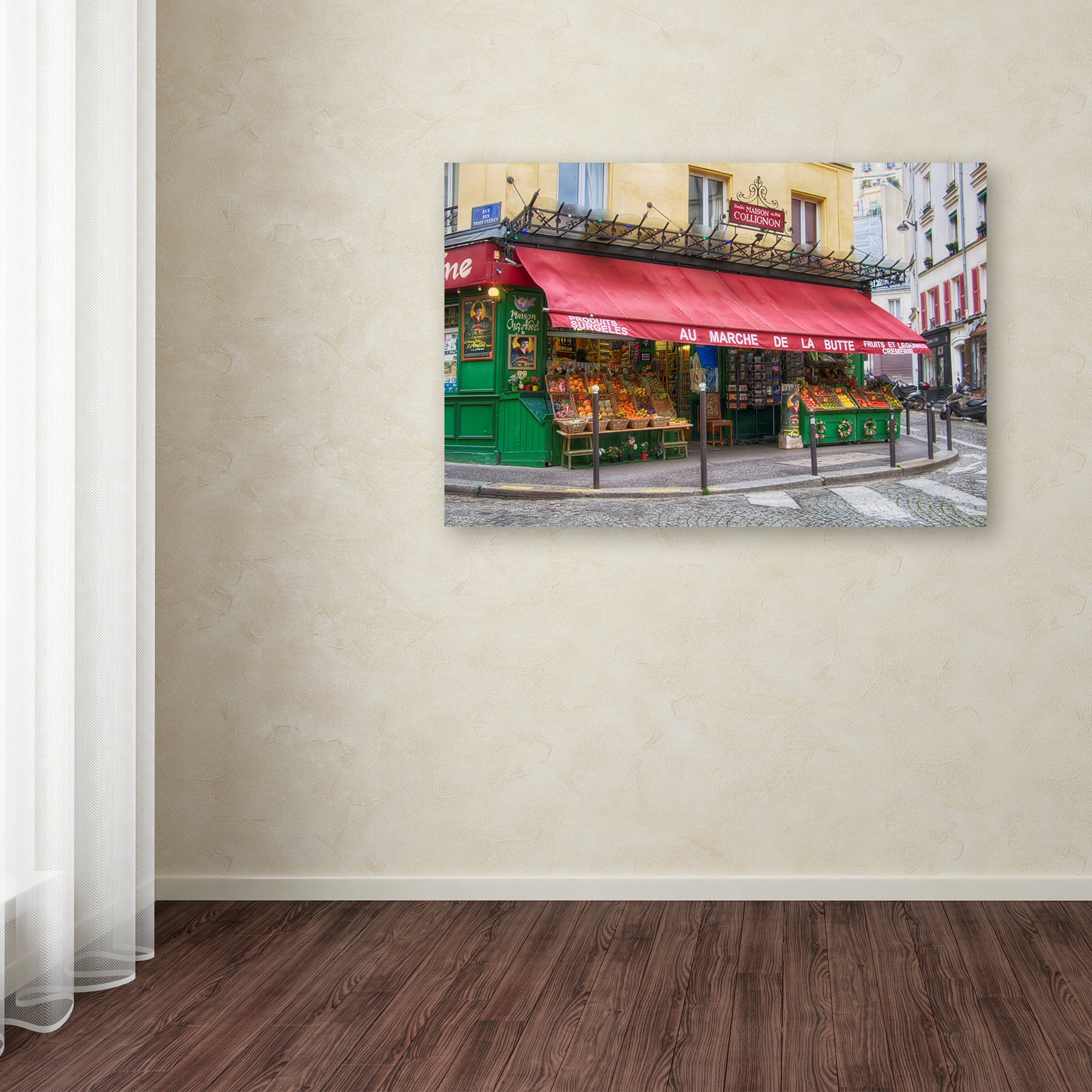 Winston Porter Green Grocer In Paris by Cora Niele - Photograph Print ...