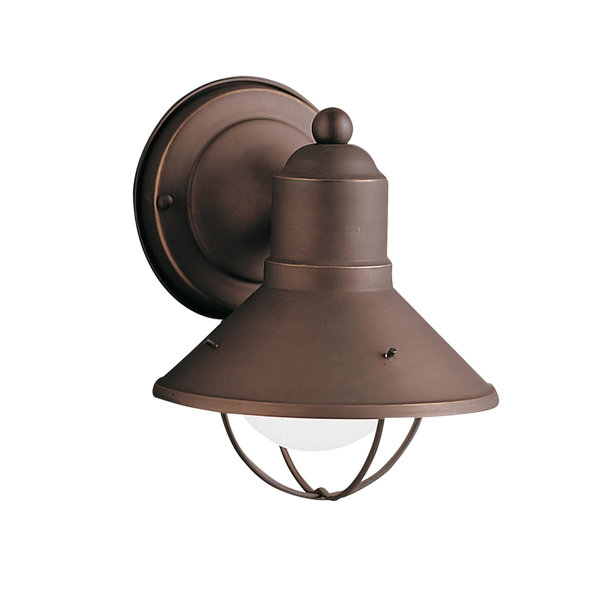 Kichler Lighting Kichler Seaside 1-Light Outdoor Barn Light & Reviews ...