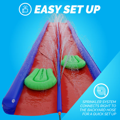 Stargo Slip and Slide - Waterslide for Backyard & Reviews | Wayfair