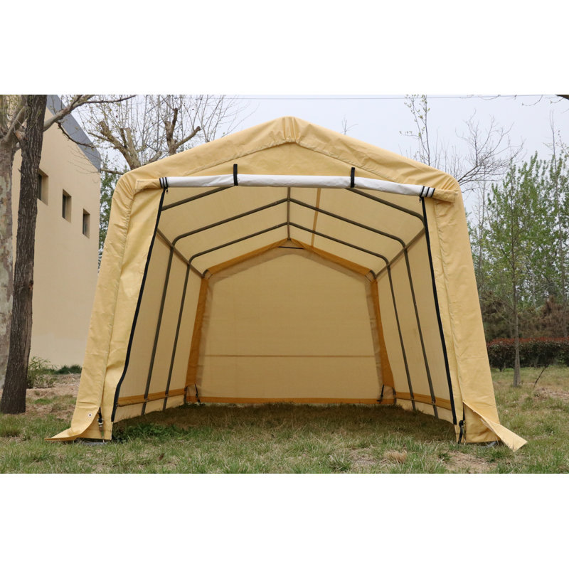 WEATHERFAST 10' W x 20' D Garage & Reviews | Wayfair