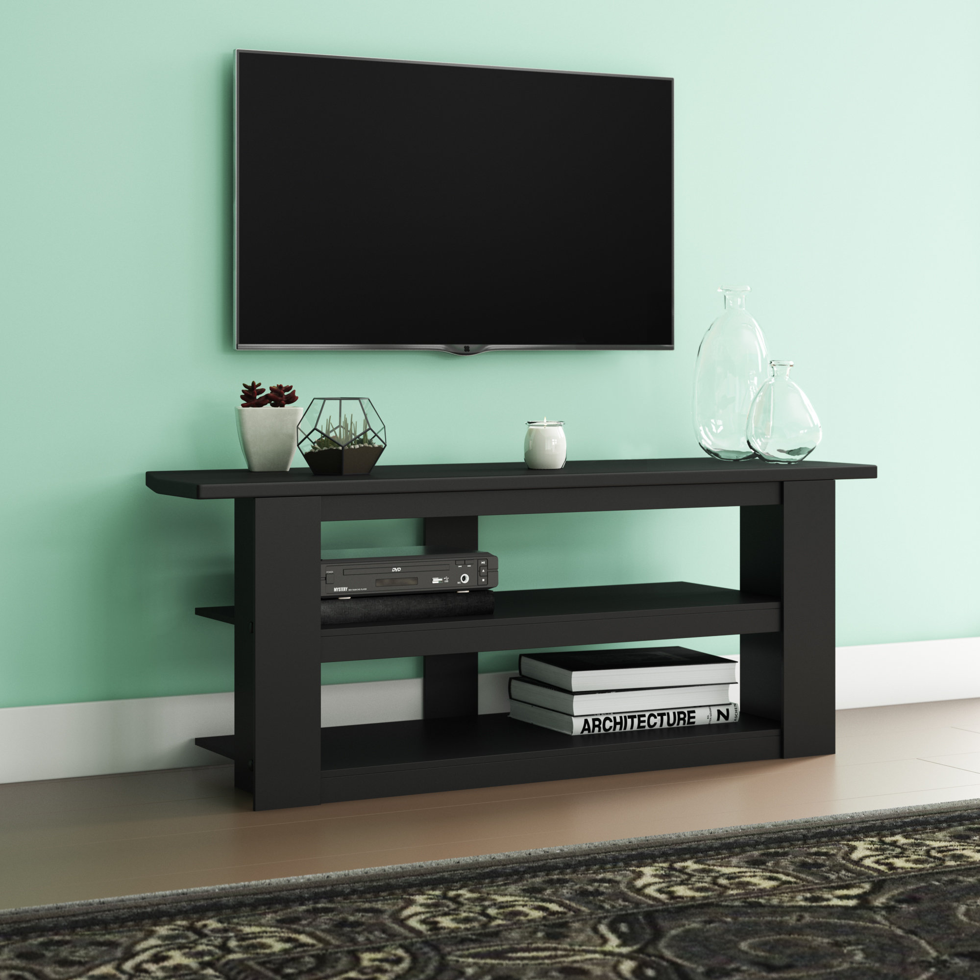 Wrought Studio™ Akiesha TV Stand for TVs up to 48" & Reviews | Wayfair