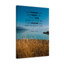 Happy Larry Psalm 32:8 God's Instruction Bible Verse Canvas Christian ...