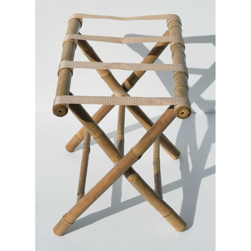 Bamboo54 Folding Bamboo Luggage Rack & Reviews | Wayfair