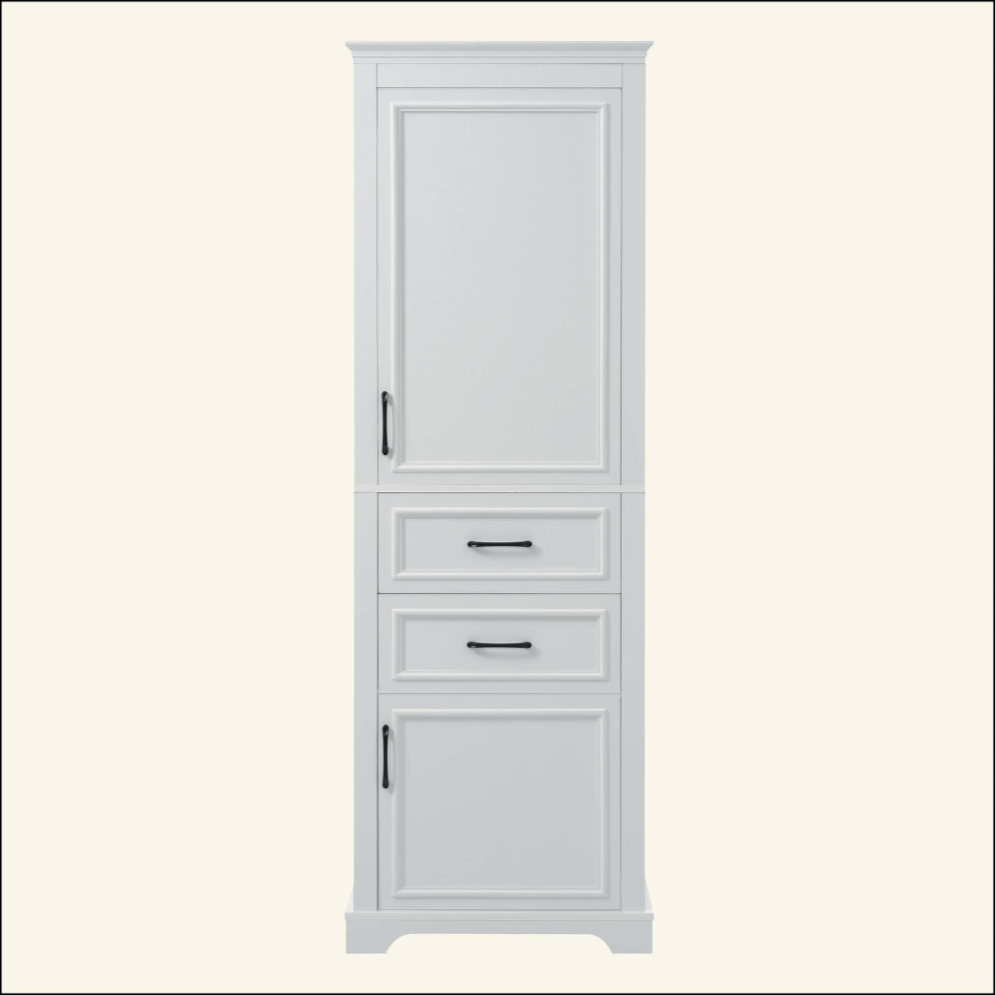 Hokku Designs Freestanding Bathroom Vanity With Damping-Hinge Doors And ...