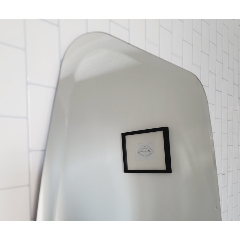 Ivy Bronx Kettering Modern & Contemporary Beveled Frameless Wall Mirror ...