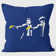 We Love Cushions Pulp Fiction Banksy Inspired - Graffiti Art Cushion ...