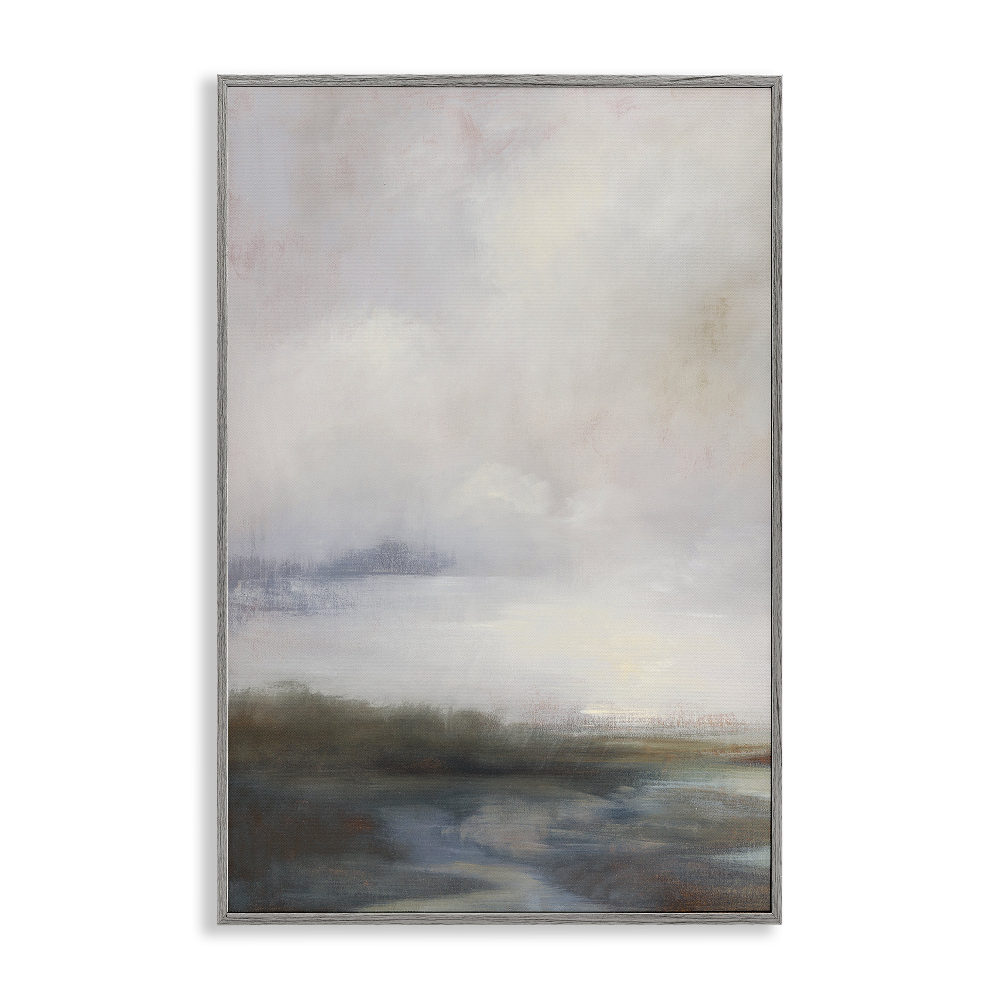 Lark Manor Foggy Grey Landscape Giclee Art by Simon Addyman - Wayfair ...