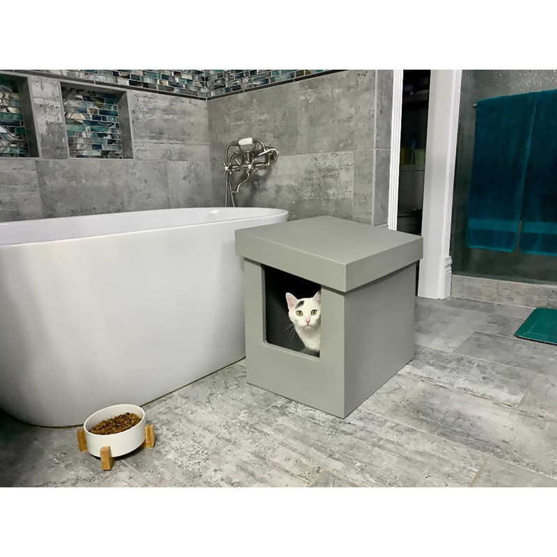 Kitangle, LLC Sloped Standard Litter Box & Reviews | Wayfair