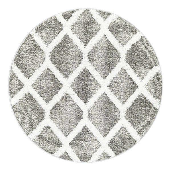 Union Rustic Jocelynmarie Performance Gray Rug | Wayfair