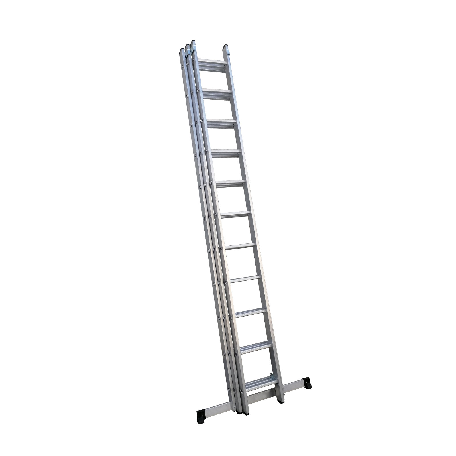 Rhino 678Cm 33 - Step Aluminum Lightweight Folding Straight Ladder ...