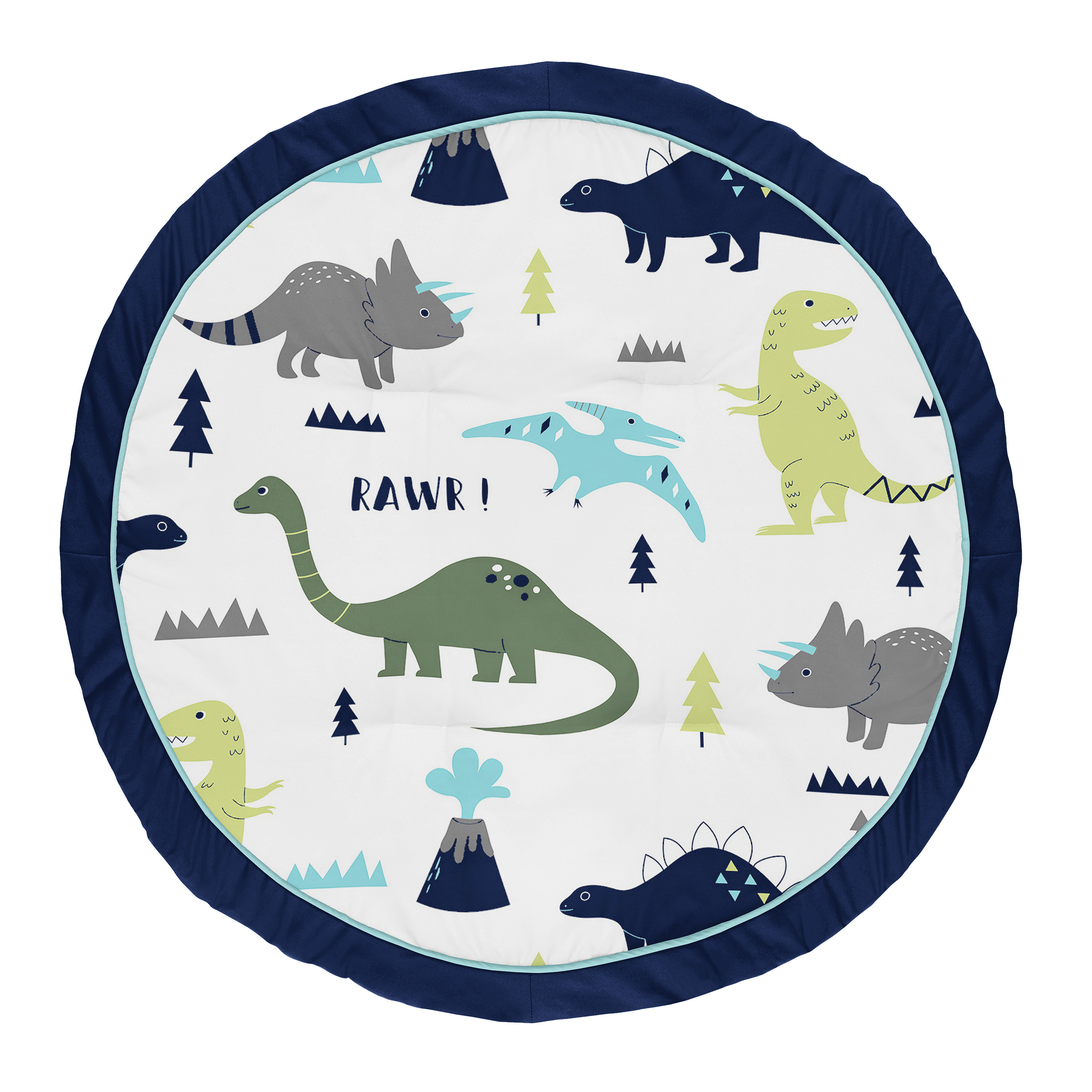 Sweet Jojo Designs Mod Dinosaur Fabric Playmat & Reviews | Wayfair
