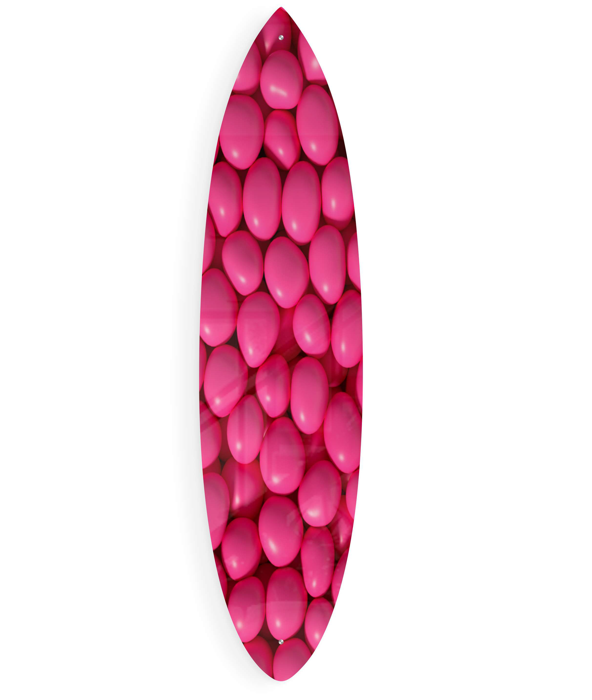 UniQstiQ Pink Candy Acrylic Surfboard Wall Art - Wayfair Canada