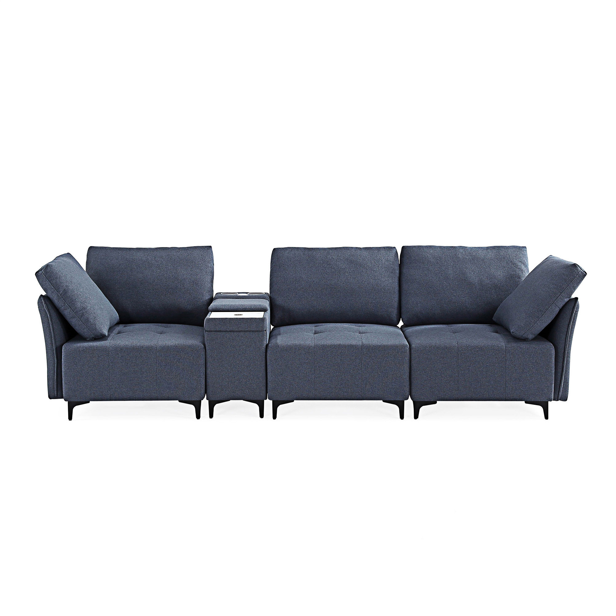 Brayden Studio Modular Sectional Sofa,Multifunctional Couches For ...