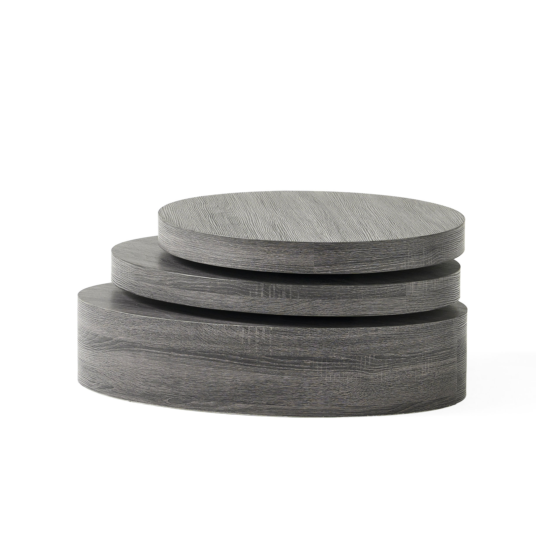 Ivy Bronx Contemporary Oval Rotating Desk For Coffee & End Tables Table ...