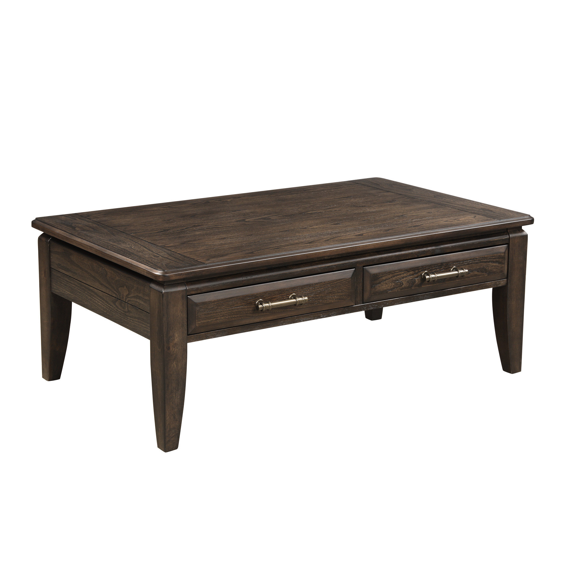 Astoria Grand Storage Cocktail Table, Traditional Style, Side Mounted ...