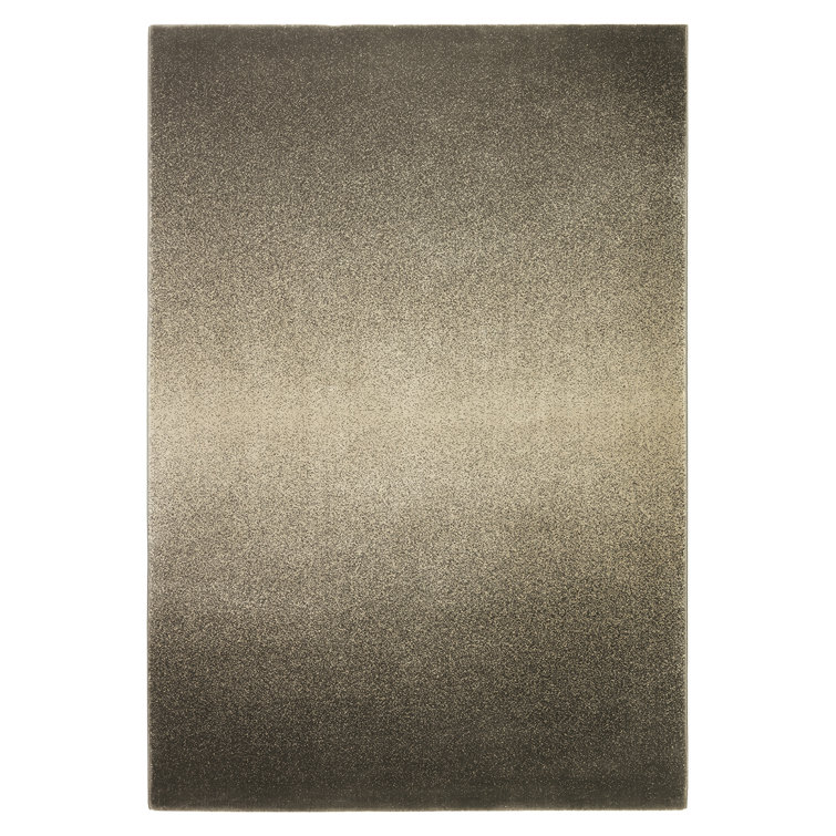 Esprit Solid Colour Machine Woven Brown Area Rug | Wayfair.co.uk