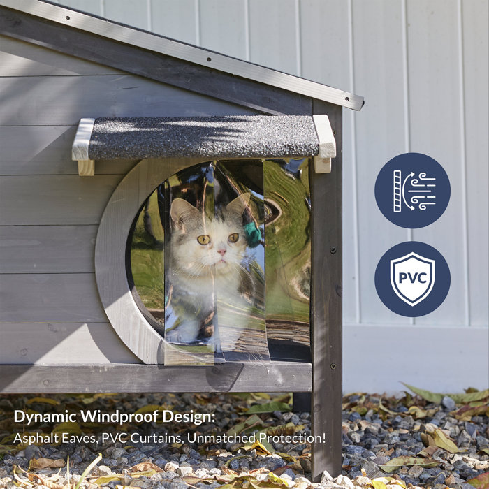 Tucker Murphy Pet™ Dywane Portable Cat House & Reviews | Wayfair