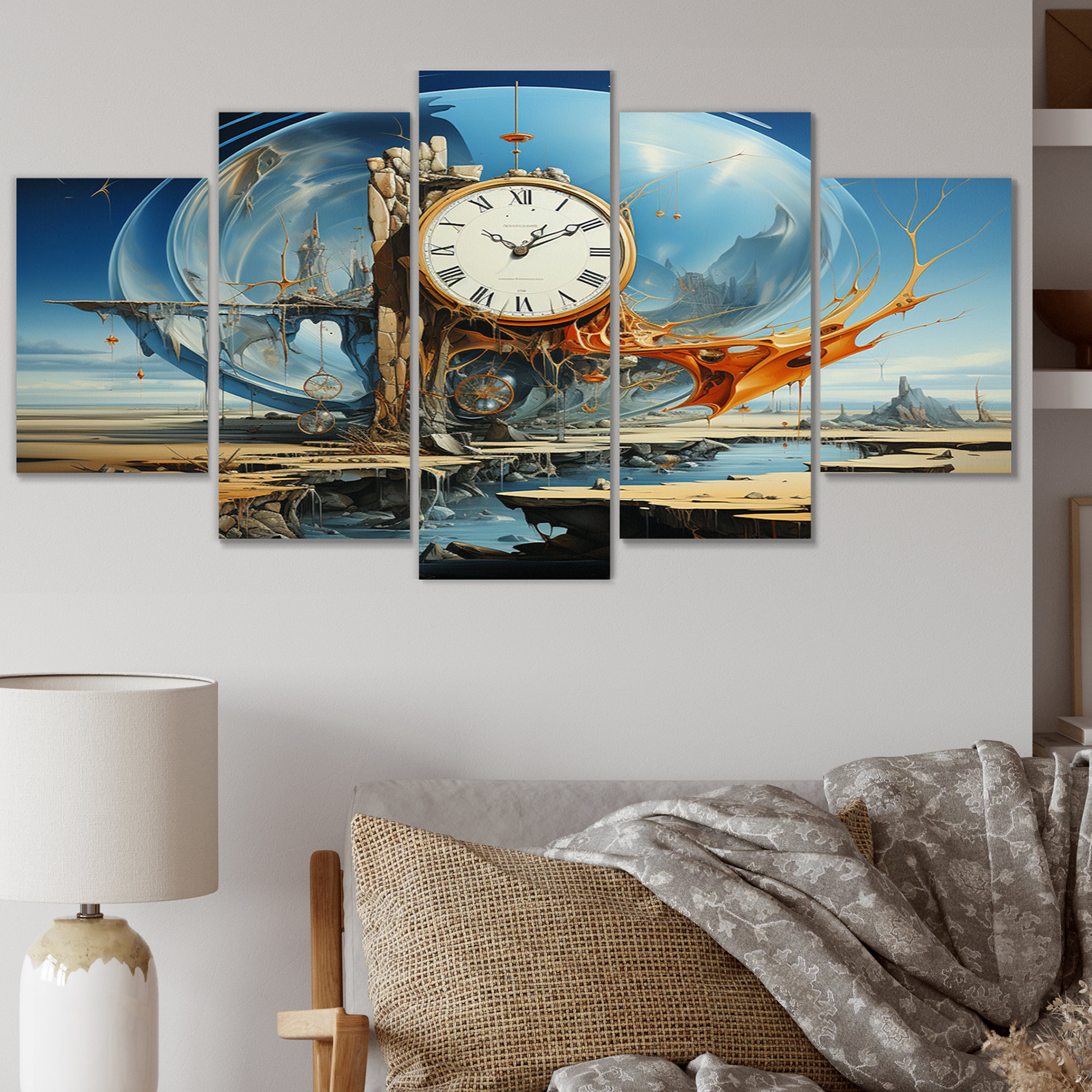 Design Art Masterpiece The Persistence Of Memory Surrealism III ...