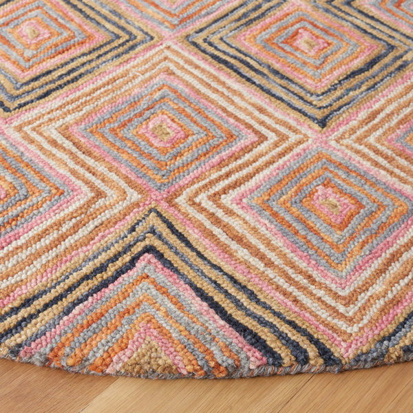 Union Rustic Deyoung Wool Geometric Rug & Reviews | Wayfair