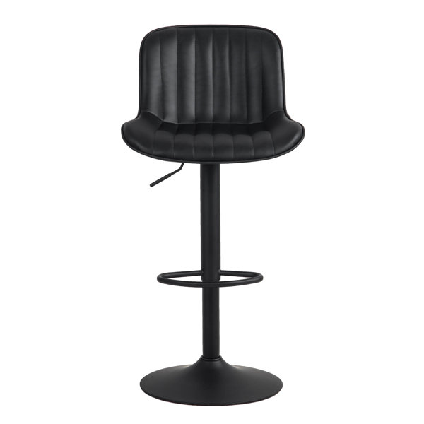 Latitude Run® Brinitta Modern Swivel Adjustable Height Bar Stools ...