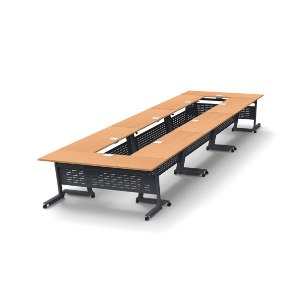 TeamWORK Tables 16 Person Training Meeting Seminar Tables Set | Wayfair
