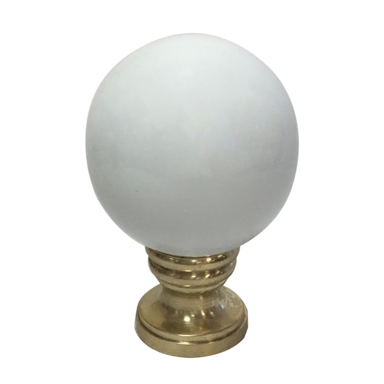 RoyalDesigns Ceramic Sphere Lamp Finial | Wayfair