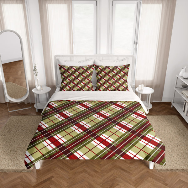 Folk N Funky Checkered Duvet Cover Set | Wayfair