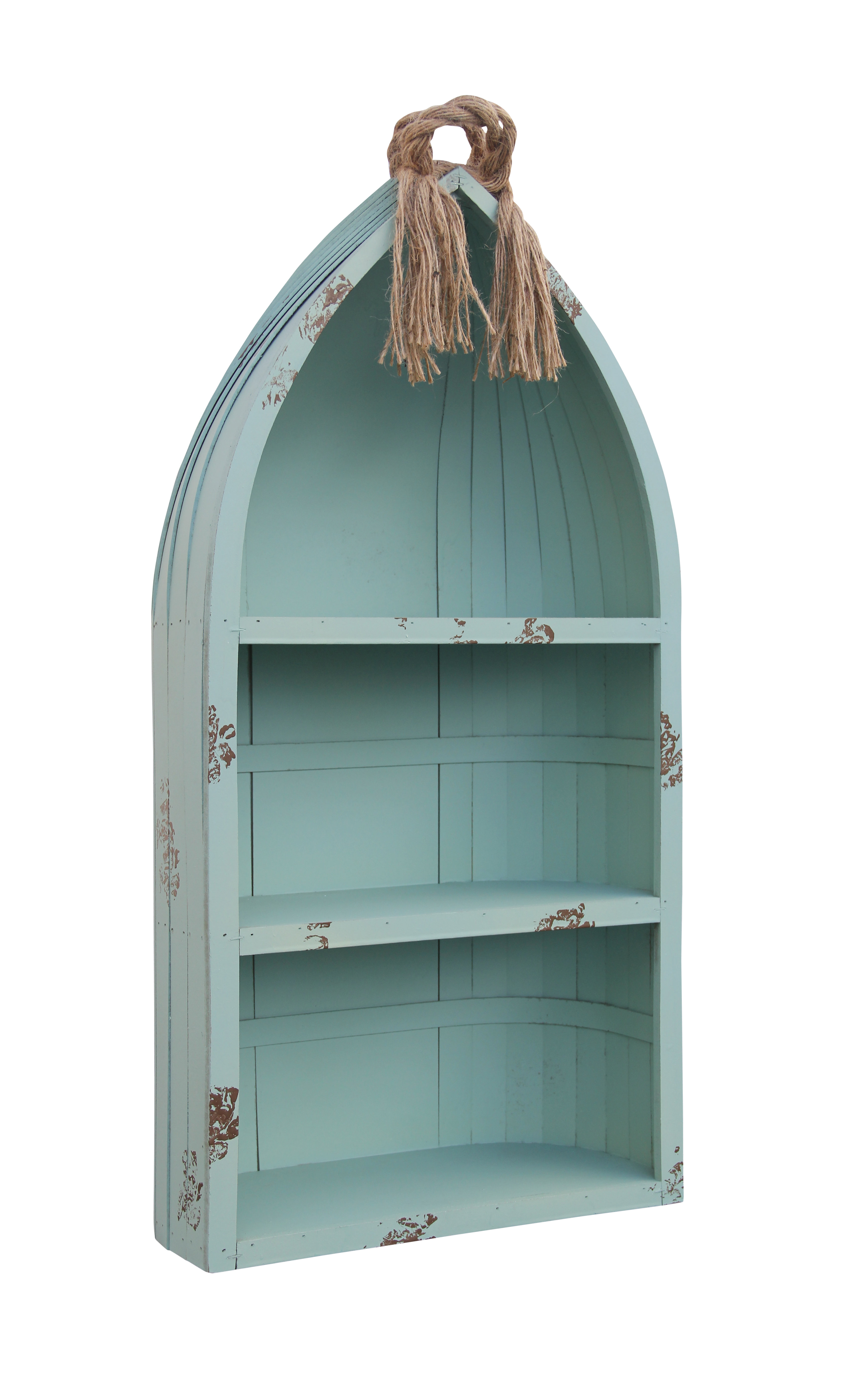 Beachcrest Home™ Lastrup Canoe Boat Bookcase & Reviews | Wayfair