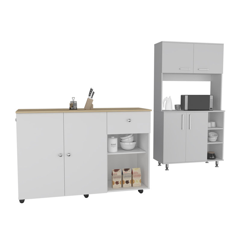 Latitude Run® Edmond 2-Piece Kitchen Set | Wayfair