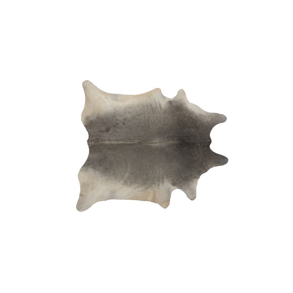 Latitude Run® Plainsboro Handmade Cowhide Gray Area Rug & Reviews | Wayfair