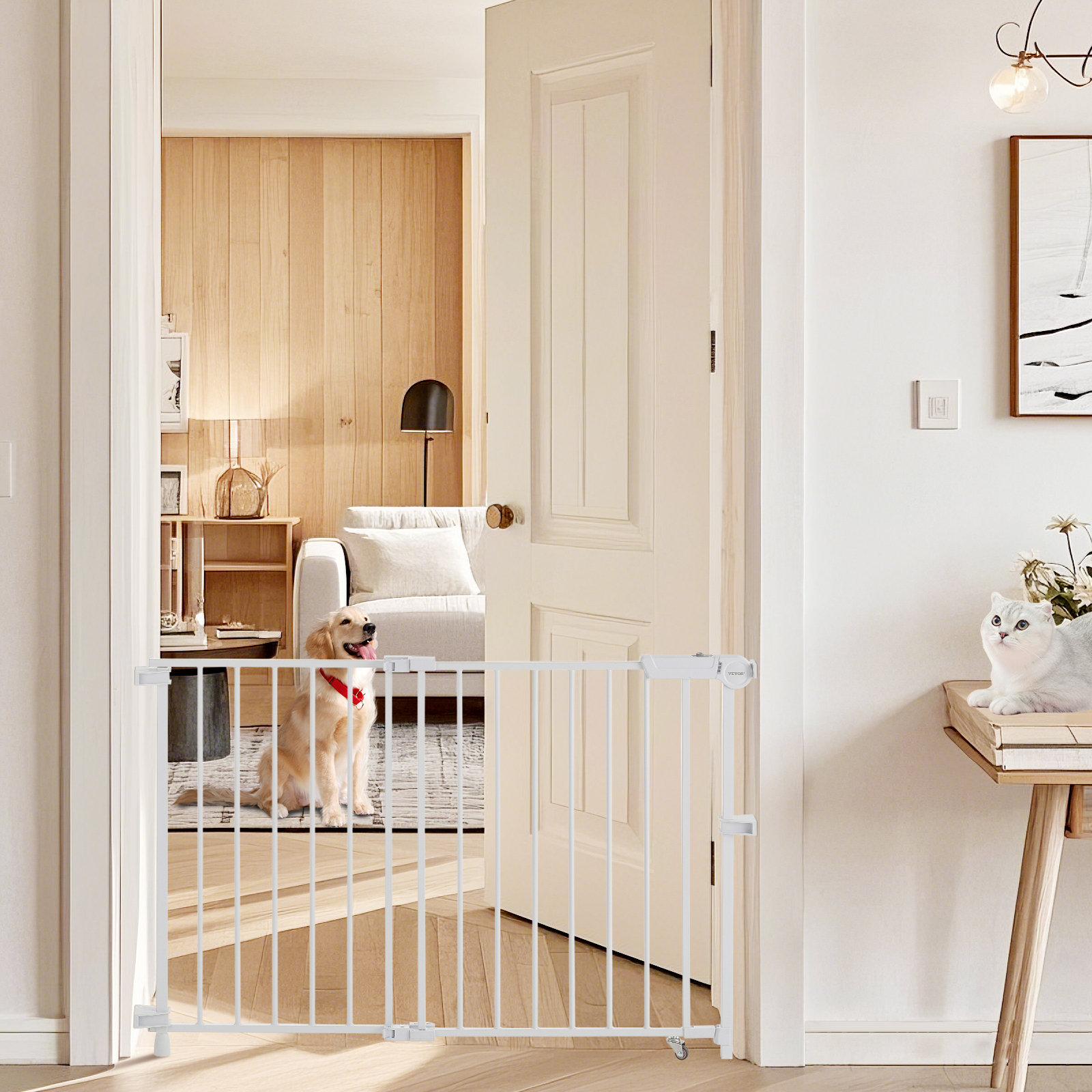 Tucker Murphy Pet™ Baby Gate 26-40 Inches Adjustable Width 36 Inches ...