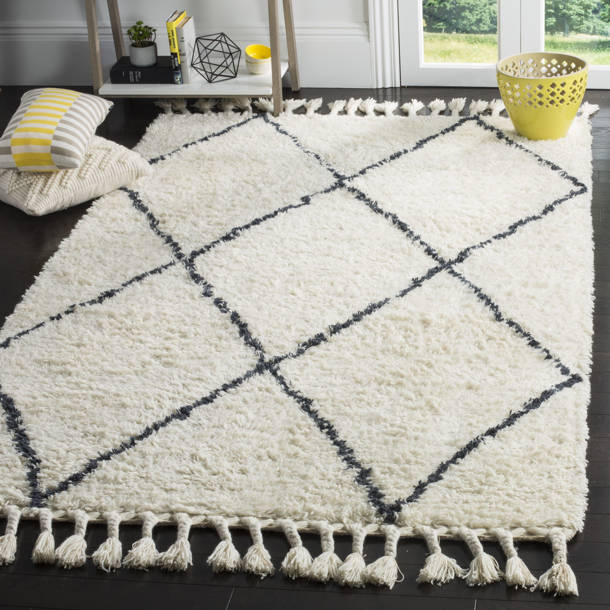 Union Rustic Powell Handmade Wool Rug & Reviews | Wayfair