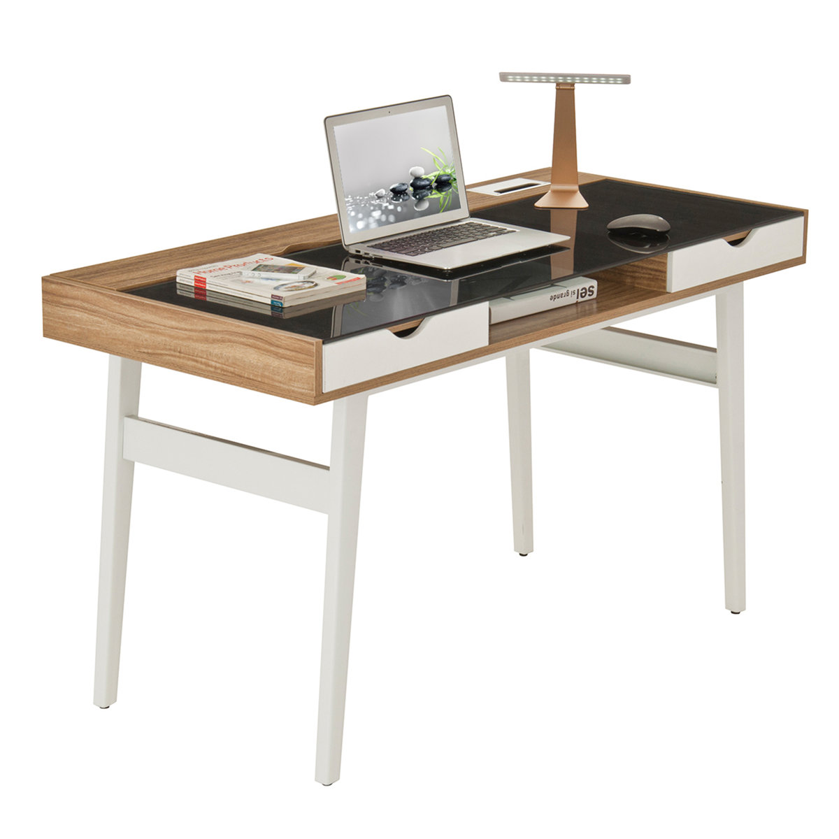 George Oliver Miltona Writing Desk & Reviews | Wayfair