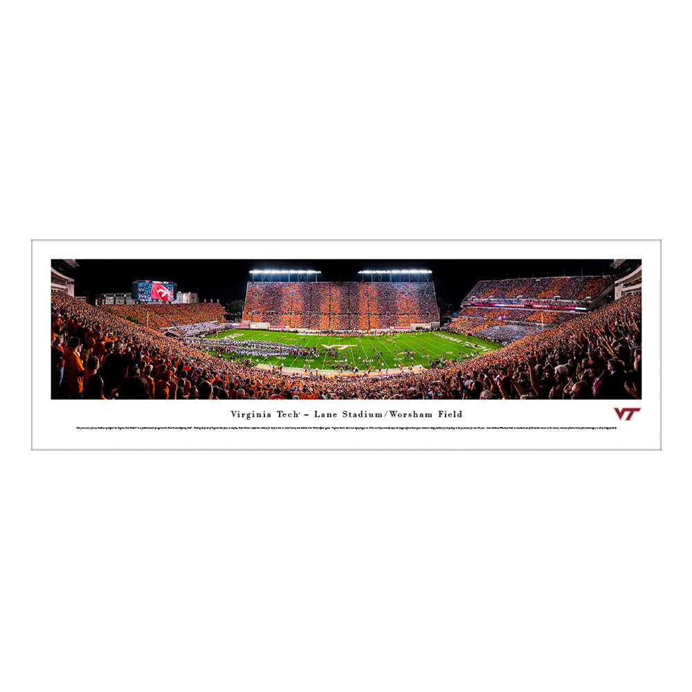 Blakeway Worldwide Panoramas, Inc NCAA Virginia Tech Football Panoramic ...