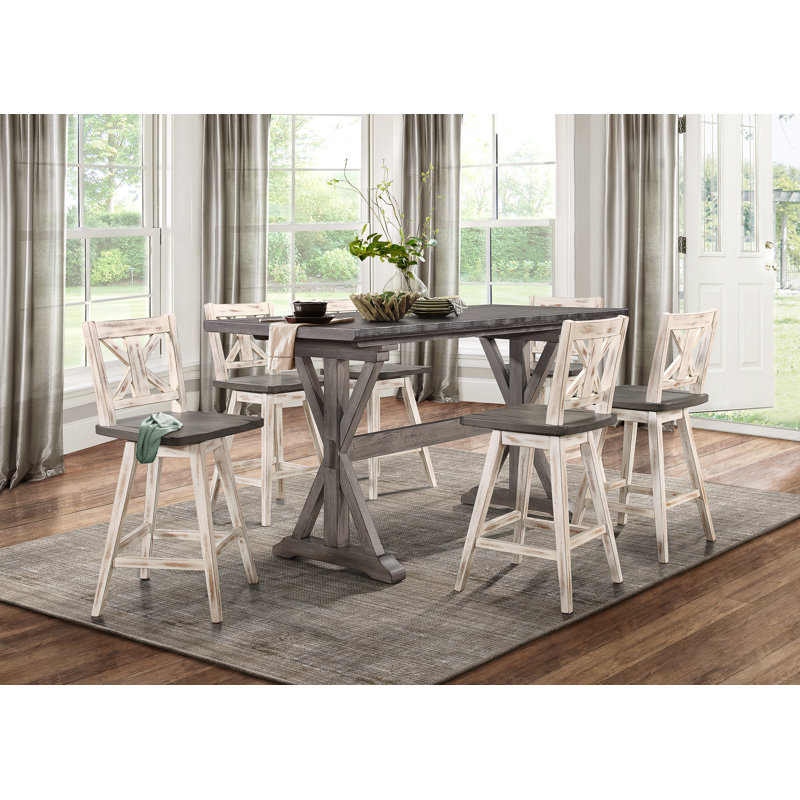 One Allium Way® Sheila Counter Height Dining Table & Reviews | Wayfair