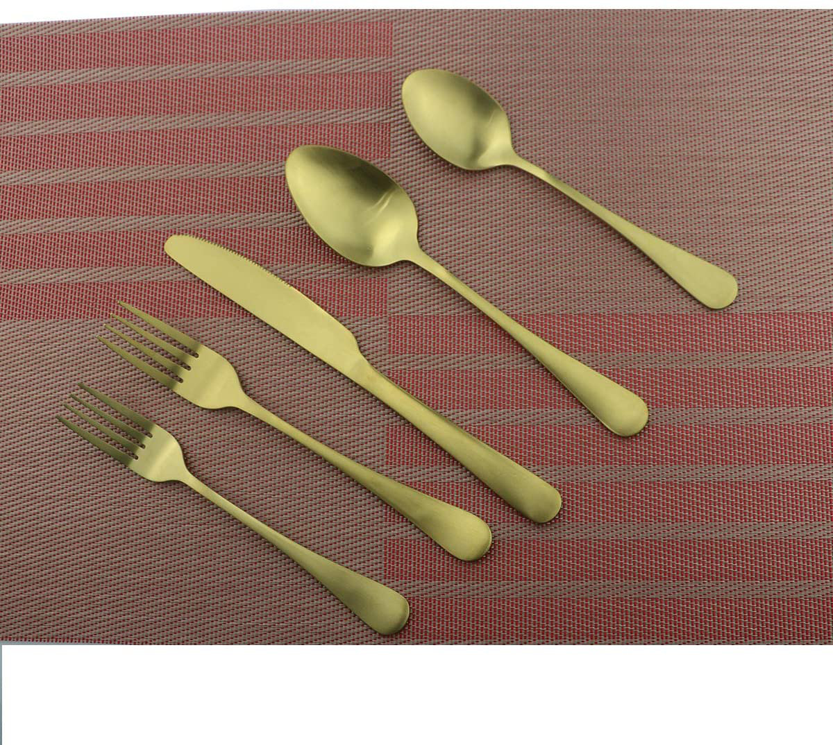 Mercer41 Durable Silverware Flatware Cutlery Set, Food Safe Grade ...