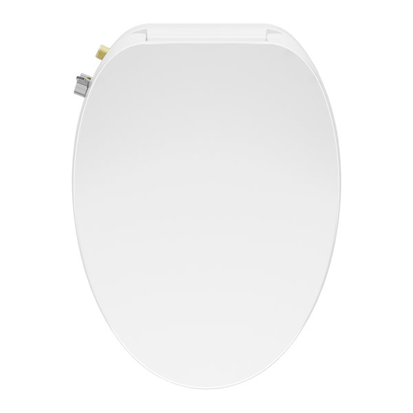 AngelMia 19" Electric Bidet Smart Toilet Seats with Istant Warm Water ...