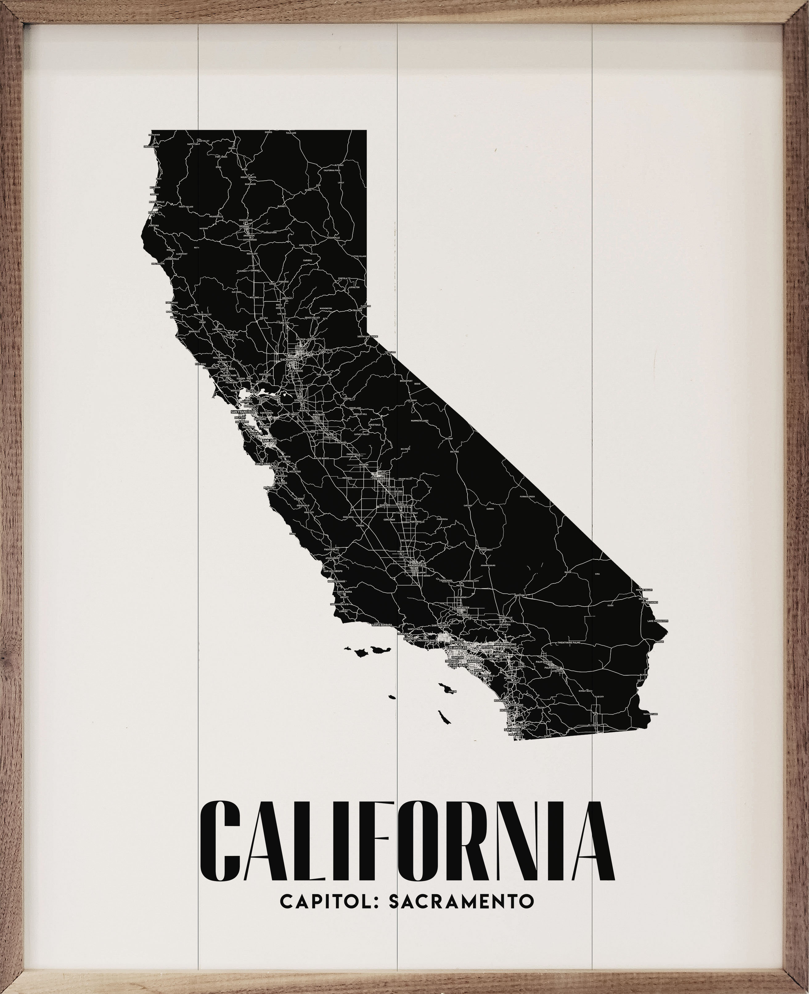17 Stories California State Print & Reviews | Wayfair