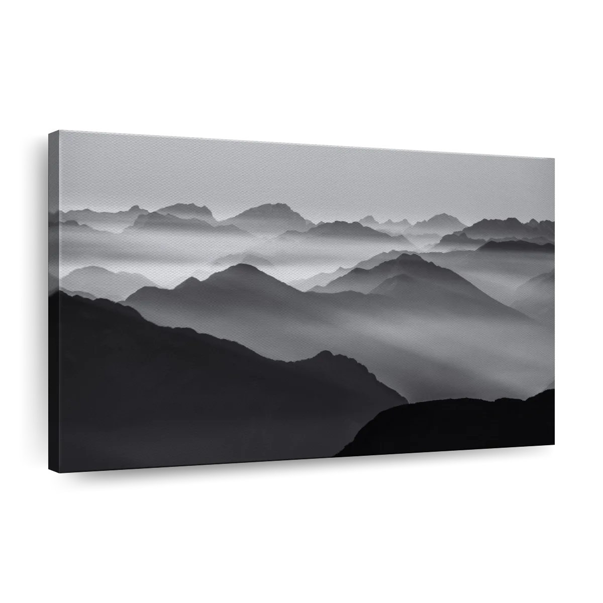 Elephant Stock Andes Mountains in Mist - Wrapped Canvas Print - Wayfair ...