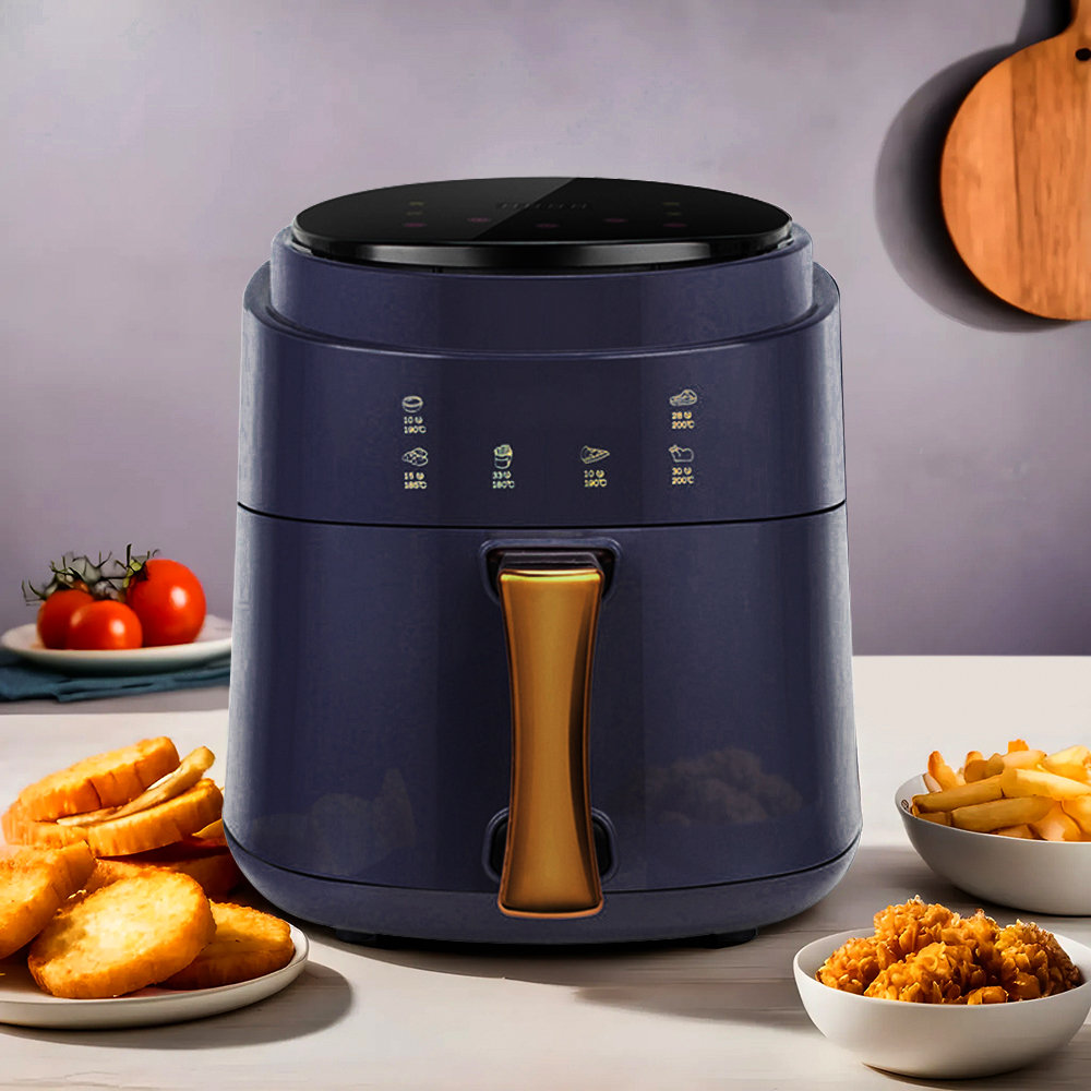 GGK 8L Family Size Air Fryer, Multi-Function Touch Panel, 6 Cooking ...