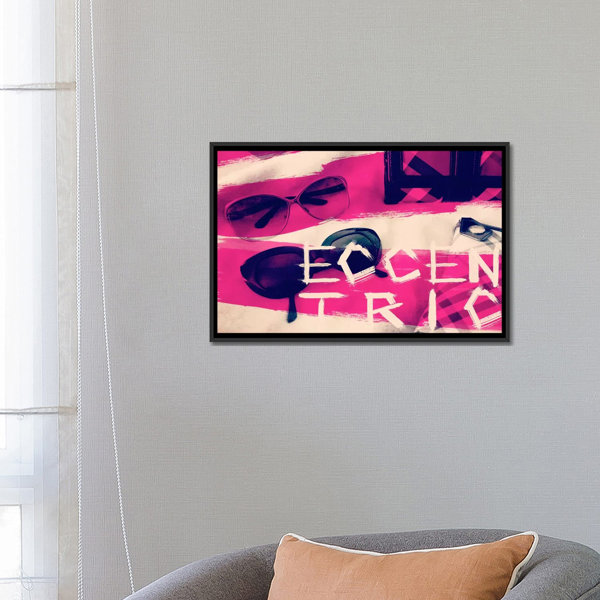 iCanvas 'Eccentric' Graphic Art Print on Canvas | Wayfair