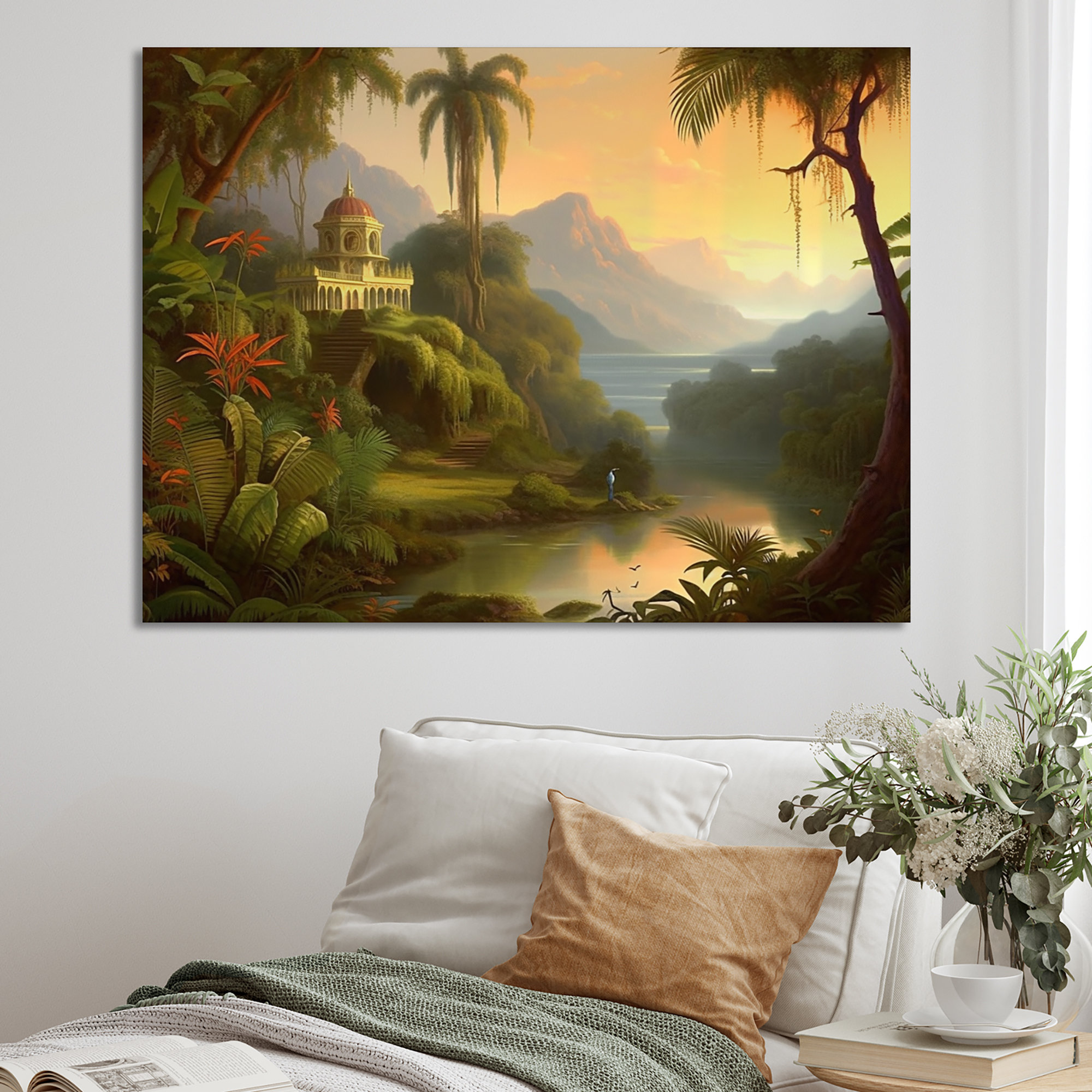Millwood Pines Coastal Mountain View - Print | Wayfair