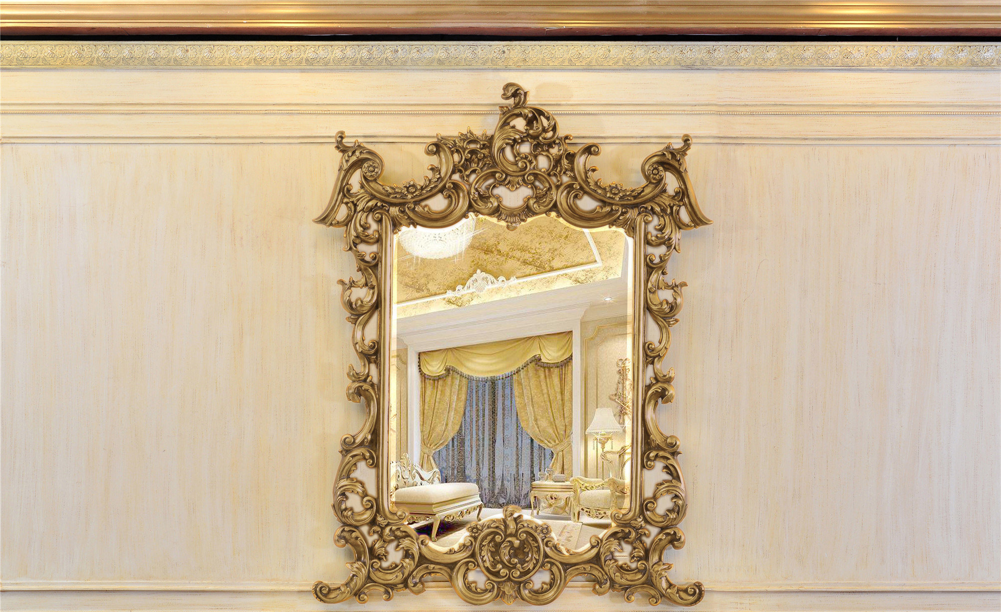 Rosdorf Park Rosia Ornate Glam Venetian Full Length Mirror & Reviews ...