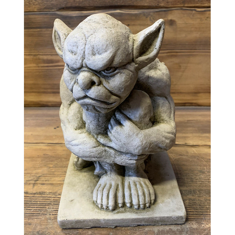 Happy Larry Rountree Stone Garden Gothic Gremlin Devil Dragon Detailed ...