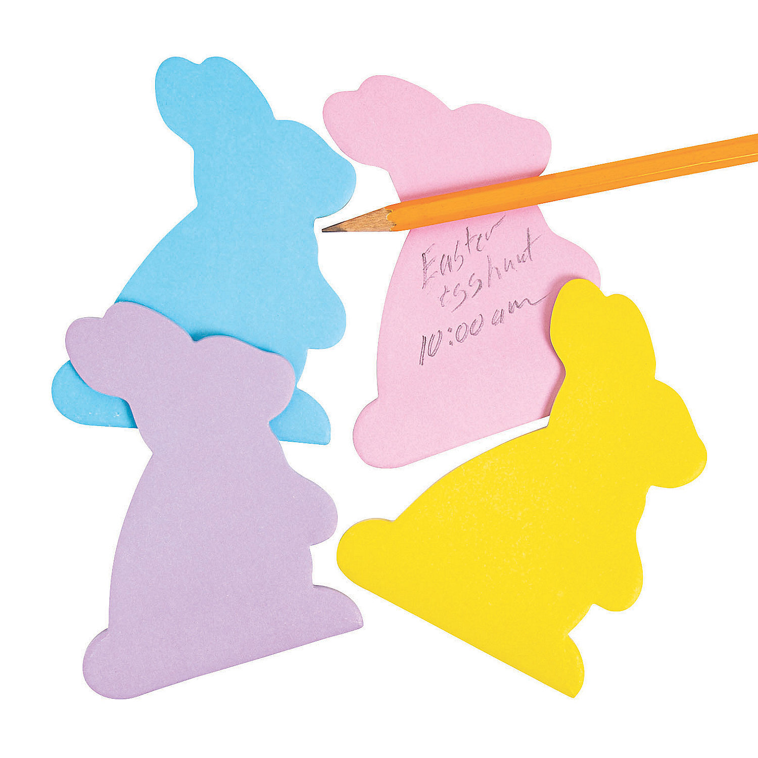 The Holiday Aisle® Hiwassee Bunny-Shaped Sticky Notes - Stationery - 12 ...