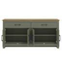 Limestone 4 Door 2 Drawer Multifunctional Sideboard & Reviews | Wayfair ...