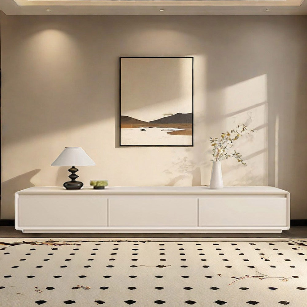 Aurora Craft TV Stand With Ample Storage And Sleek Design 78.74'' W ...