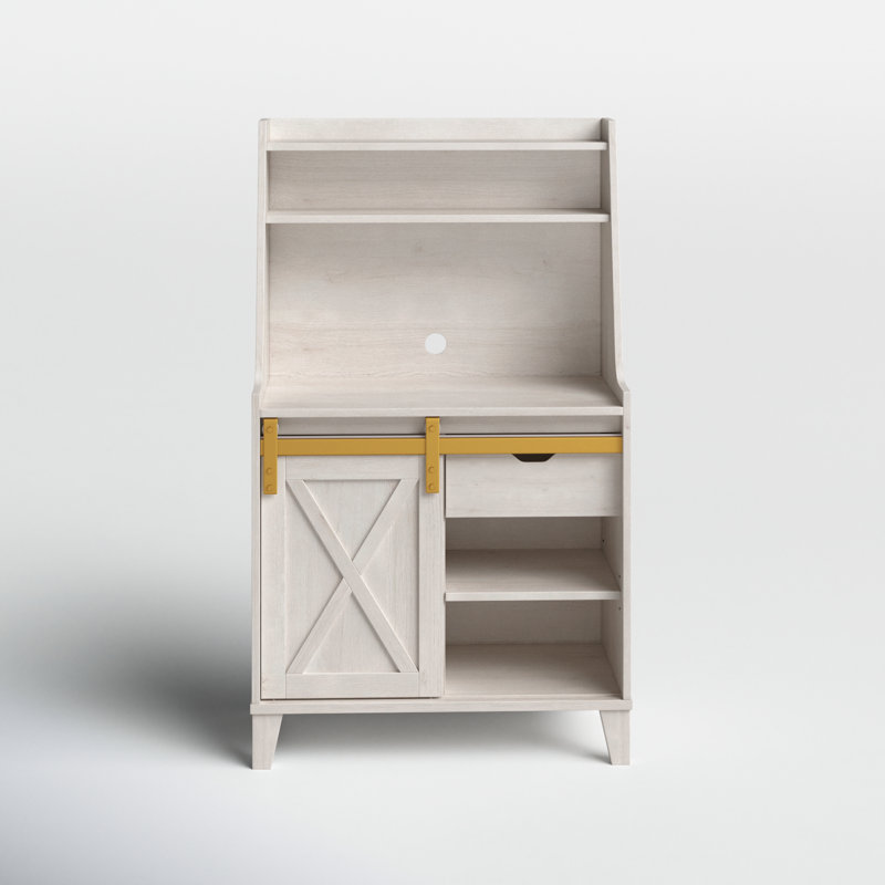 Laurel Foundry Modern Farmhouse® 31.25" Wood tandard Baker's Rack with ...